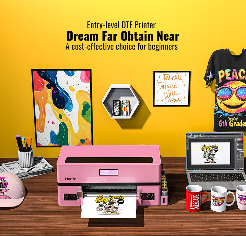 Haolic A3 XP-1 DTF Printer & Shaker Dryer