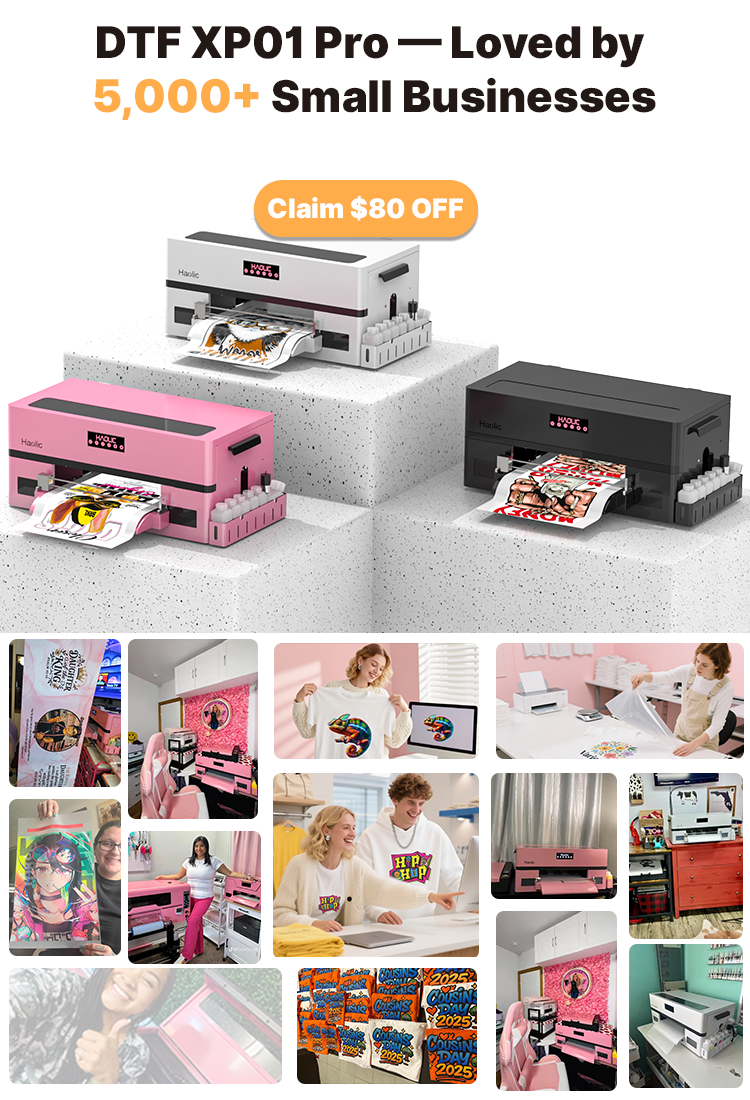 Haolic DTF UV Eco-solvent Sublimation Printer