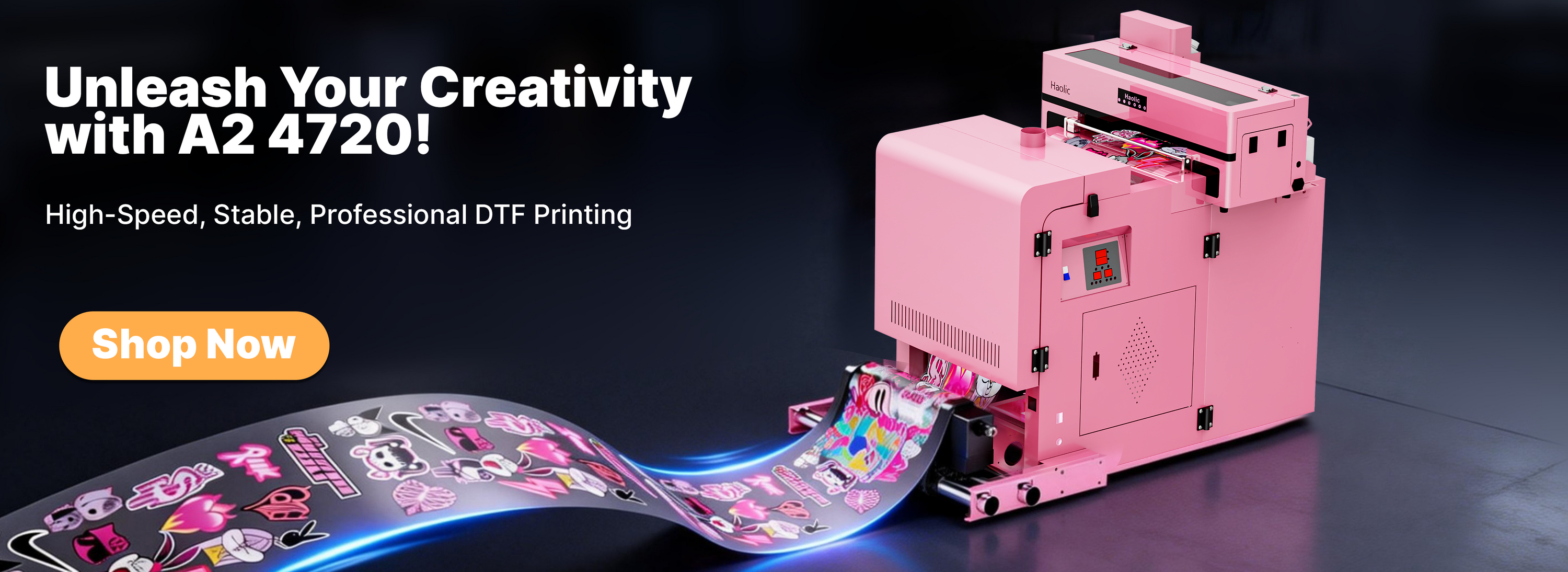 Haolic DTF UV Eco-solvent Sublimation Printer