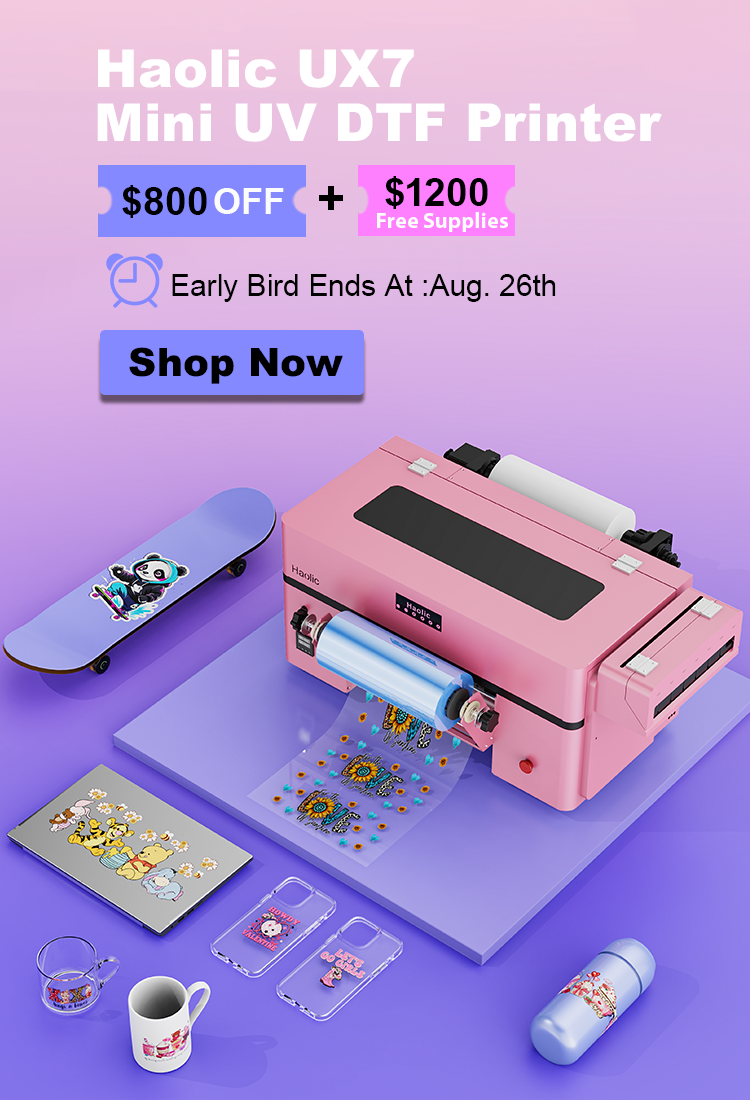Haolic DTF UV Eco-solvent Sublimation Printer